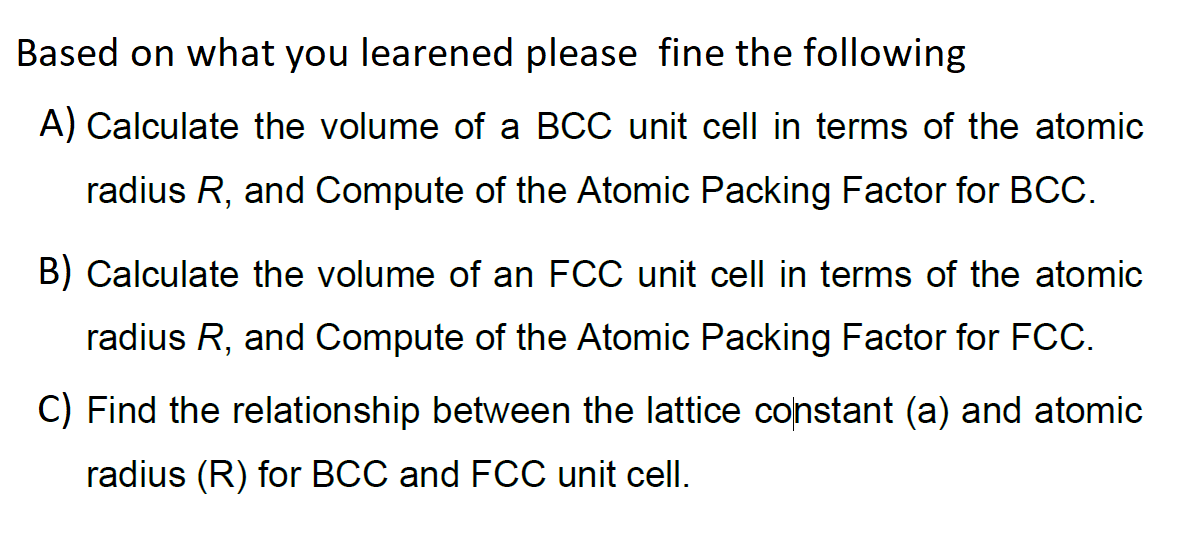 Solved Based on what you learened please fine the following | Chegg.com
