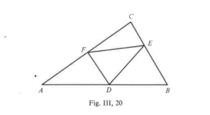 1) Show that is a triangle is subdivided into other | Chegg.com