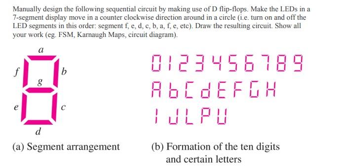 Solved Manually design the following sequential circuit by | Chegg.com