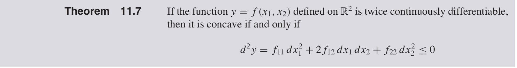 Solved ++ Use theorem 11.7 to show that the function y = (x1 | Chegg.com
