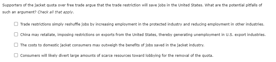 Solved 5. Import quotas The following graph shows the U.S. | Chegg.com