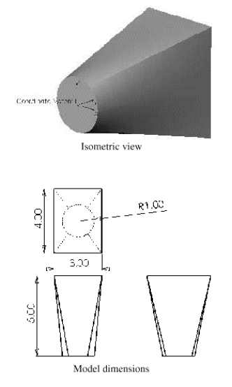 Solved Calculate the mass properties of a 3D object. Figure | Chegg.com