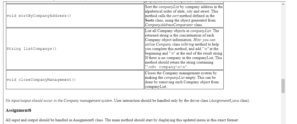 What this Assignment Is About: • Sorting • Searching | Chegg.com