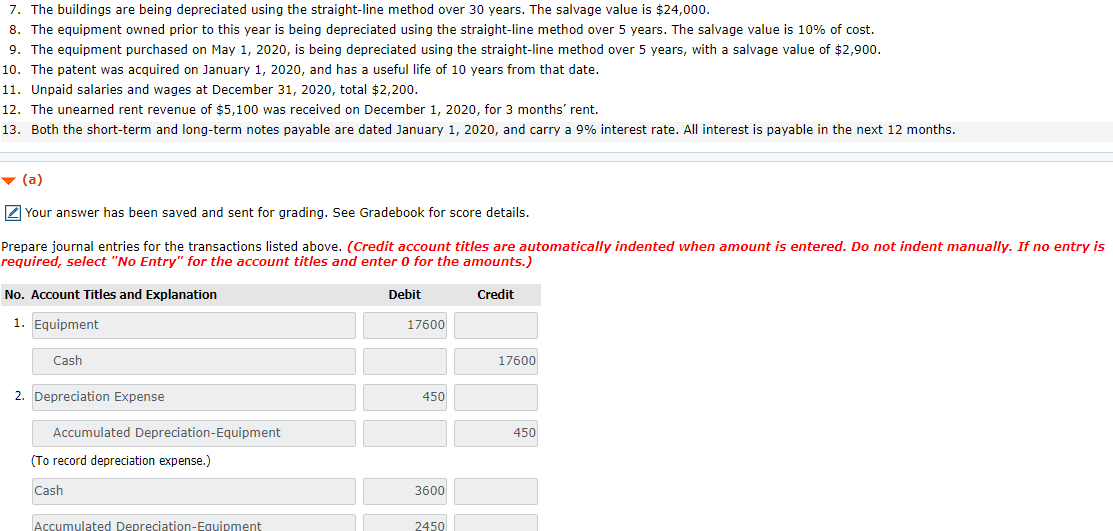 Solved Comprehensive Problem 9 (Part Level Submission) | Chegg.com