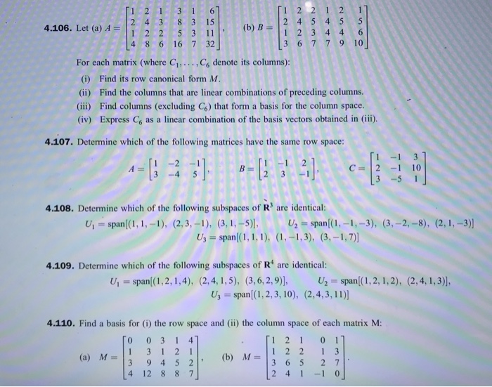 Solved Subspaces Determine whether or not W is a subspace of | Chegg.com