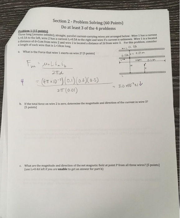 Solved Section 2 - Problem Solving (60 Points) Do at least 3 | Chegg.com