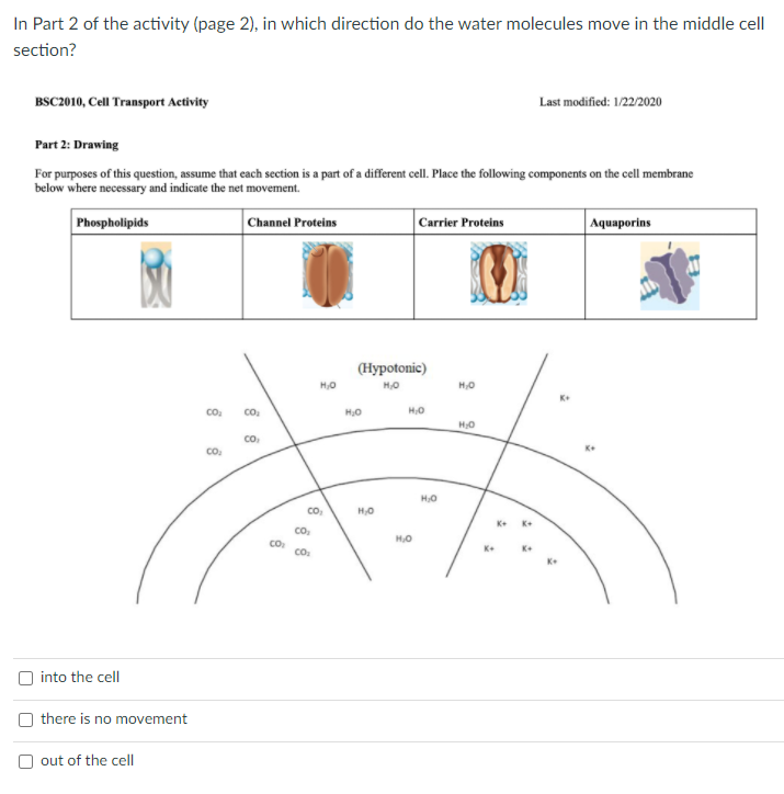 Solved In Part 2 of the activity (page 2), in which | Chegg.com