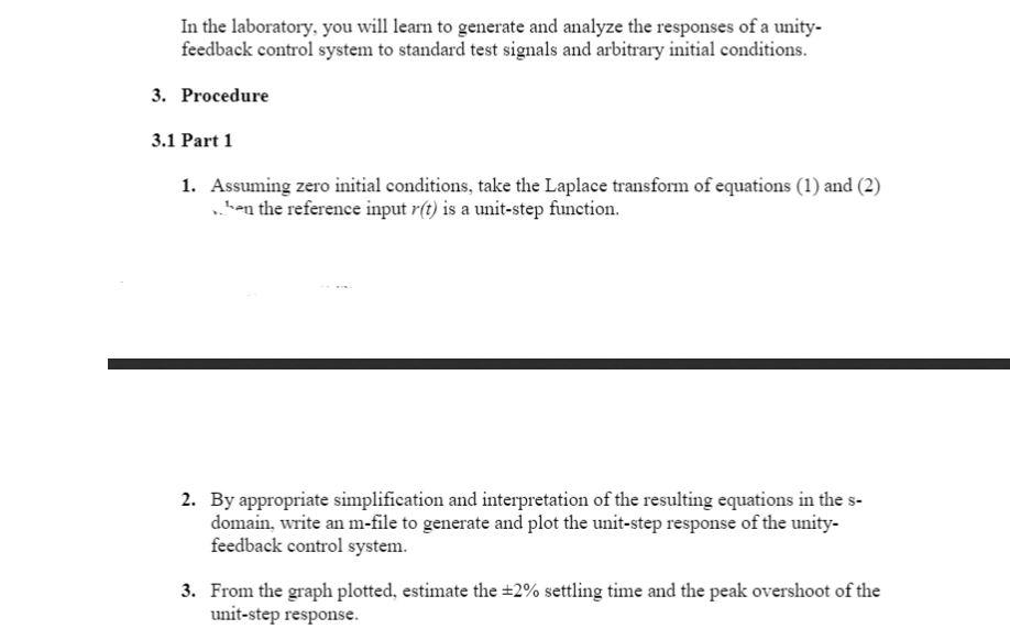 Solved 1. Aim To generate, plot and analyze the responses of | Chegg.com