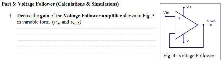 Solved Part 2: Non-Inverting Amplifier (Calculations & | Chegg.com