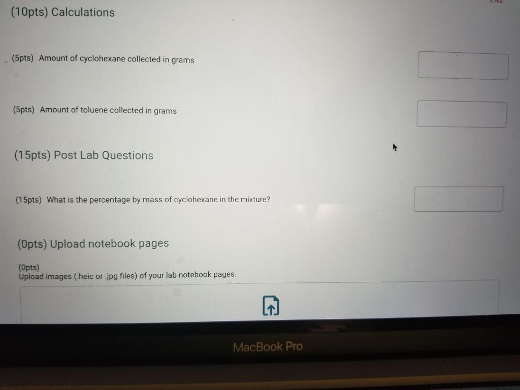 Solved Data And Report Submission - Separation By | Chegg.com