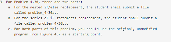 Solved C Programming 430 Replacing Switch With If 5131