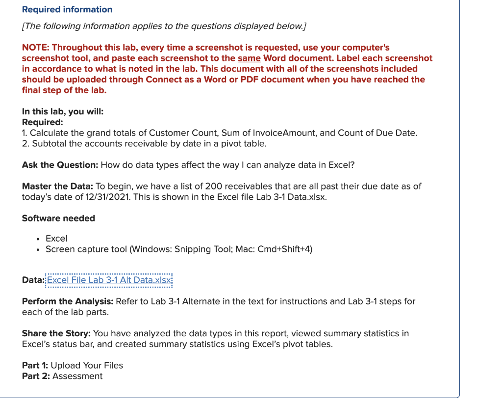 Solved Required information (The following information | Chegg.com