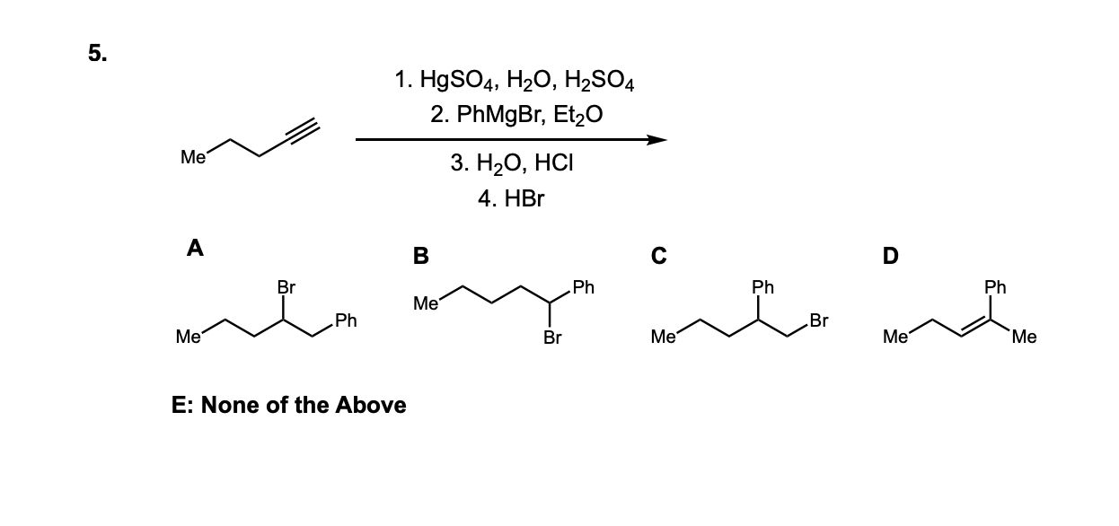 Solved 1. NaNH2 (3eq), NH3 2. 1-bromopentane, THF Br Me Br | Chegg.com