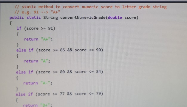 public class Course private String code; private | Chegg.com