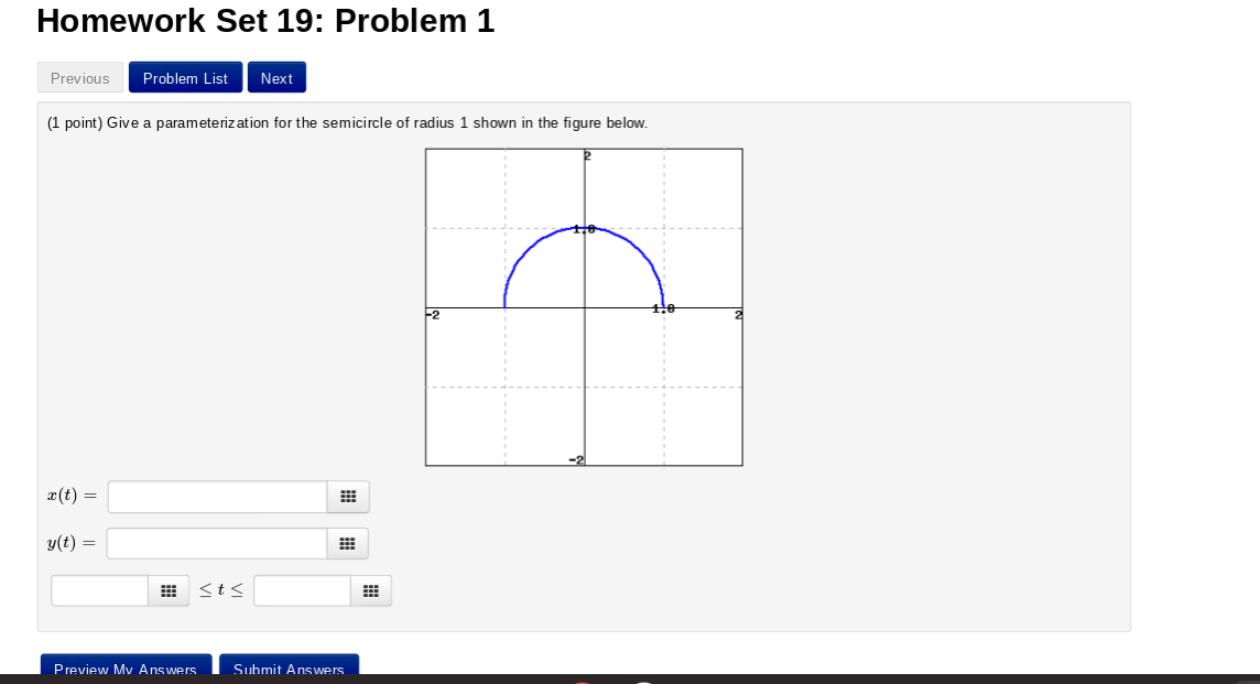 Solved Homework Set 19: Problem 1 Previous Problem List Next | Chegg.com