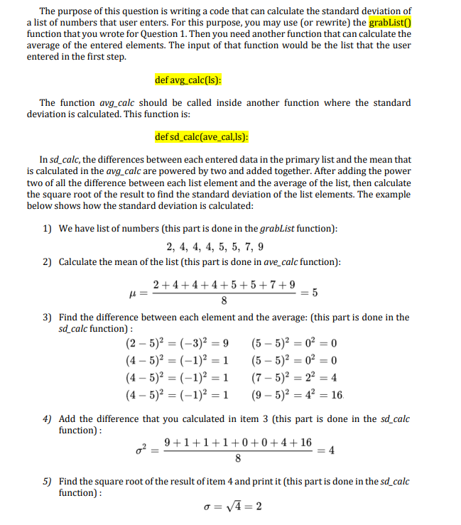Solved The purpose of this question is writing a code that | Chegg.com