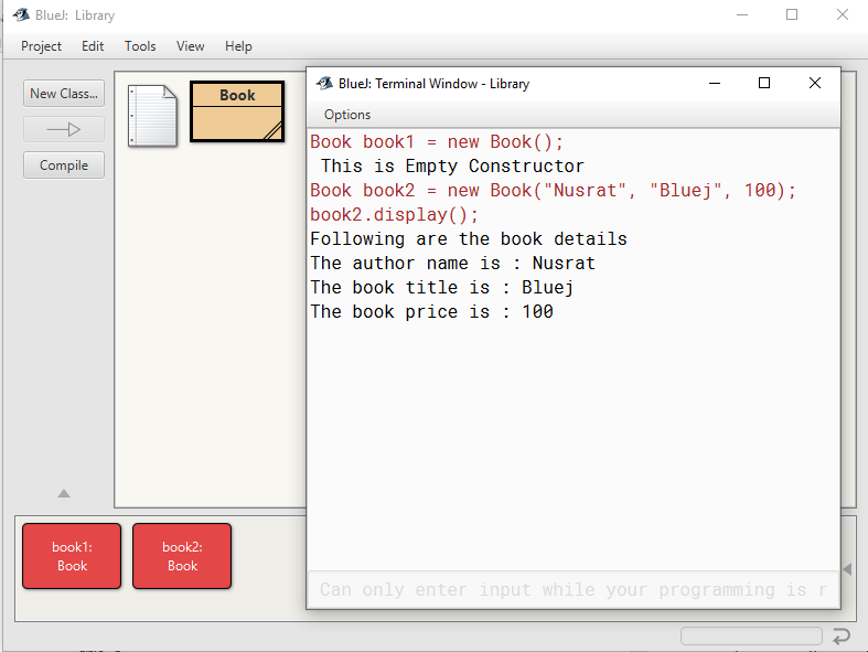 Solved 1) Please solve in the BlueJ program, not in the | Chegg.com