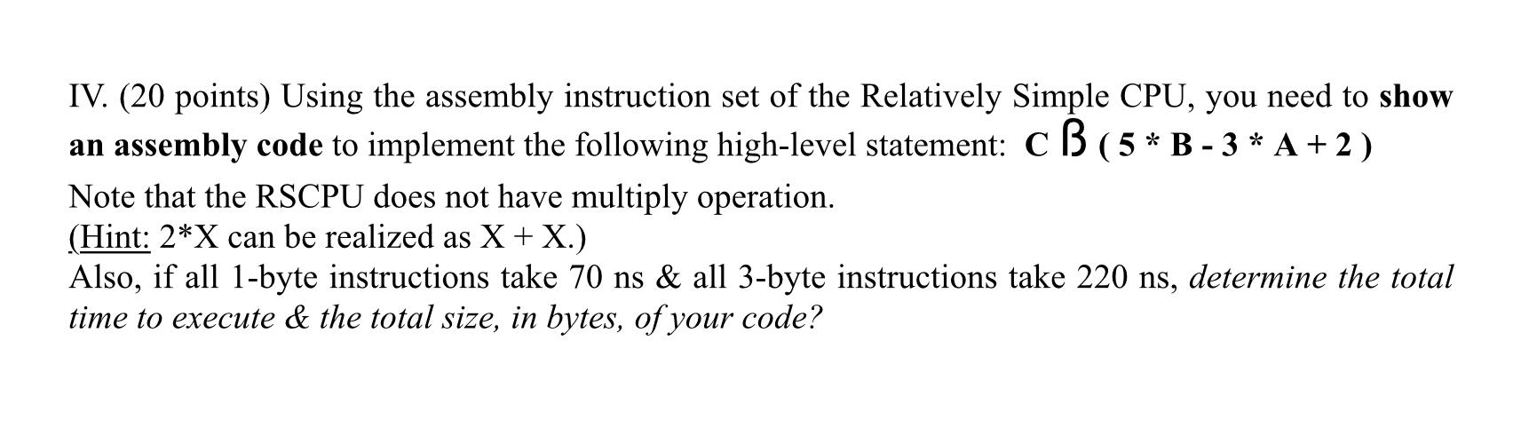 Solved The the problem above is an example of how to solve | Chegg.com