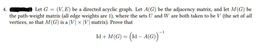 Solved Please, help! Course: Graph Theory and | Chegg.com