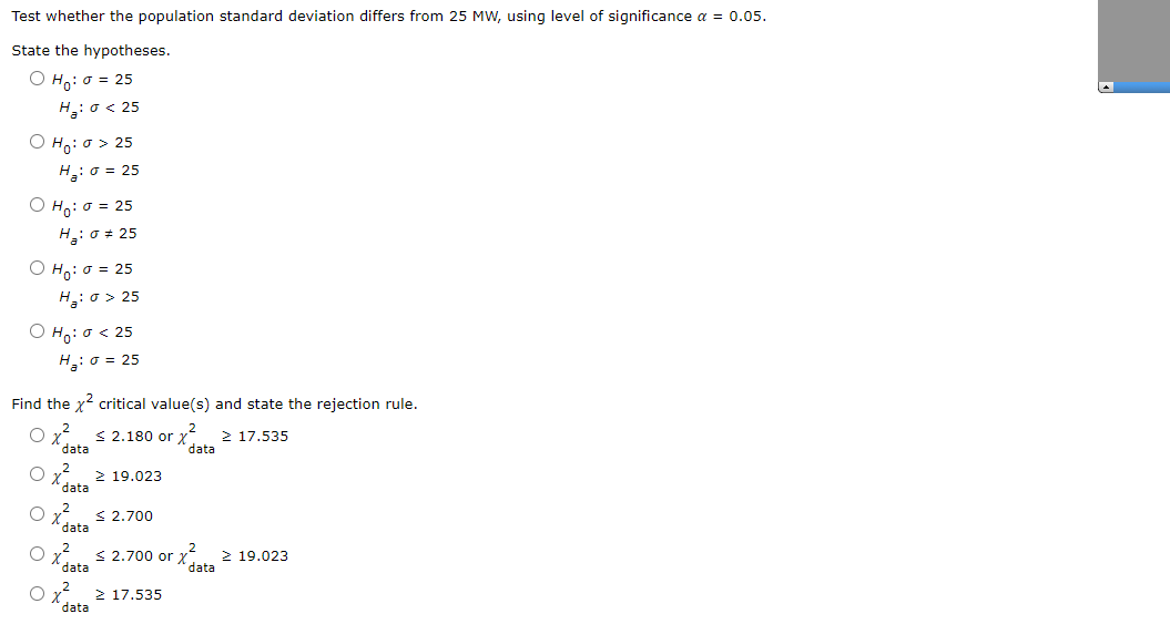 Solved amount of energy generated in megawatts (MW) in a | Chegg.com