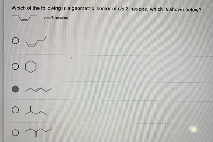 Hexene Isomers