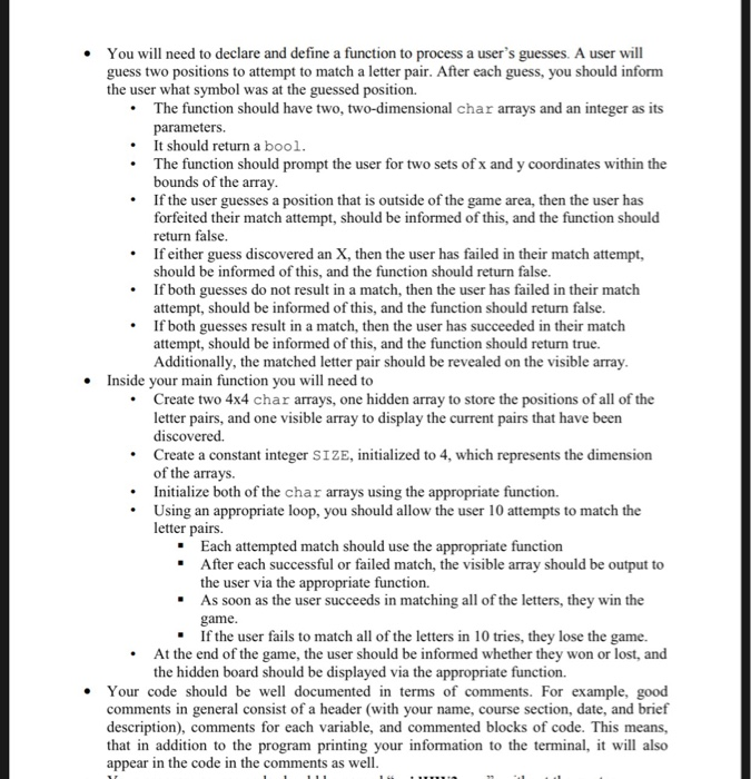 Solved PROGRAM DESCRIPTION: In this assignment, you will be | Chegg.com