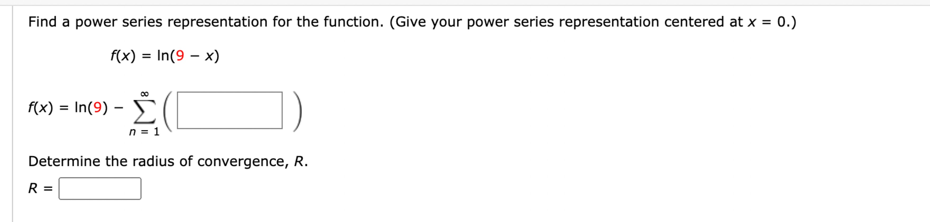 Solved Find a power series representation for the function. | Chegg.com