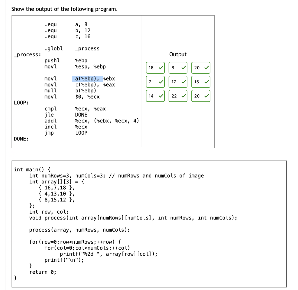 Solved How was the solution found? Can someone break down | Chegg.com