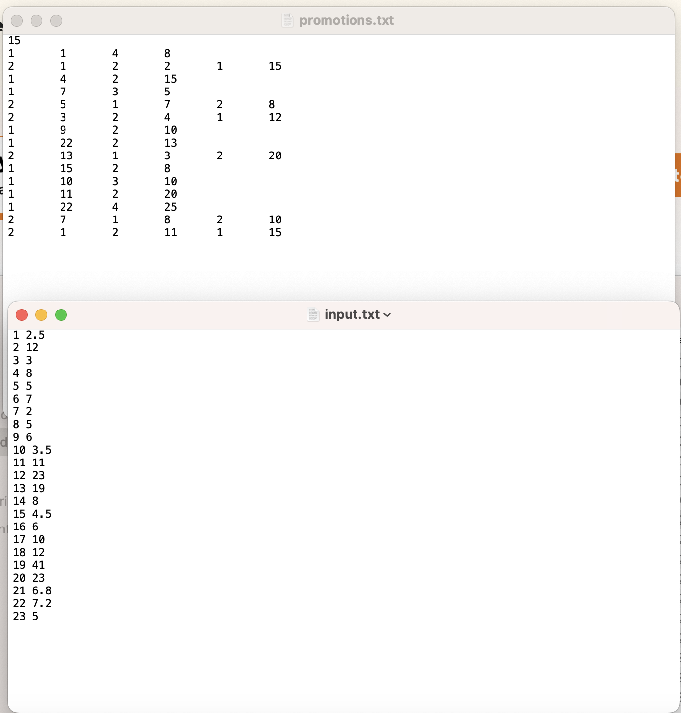 Solved Most profitable purchase. Problem Description: each | Chegg.com