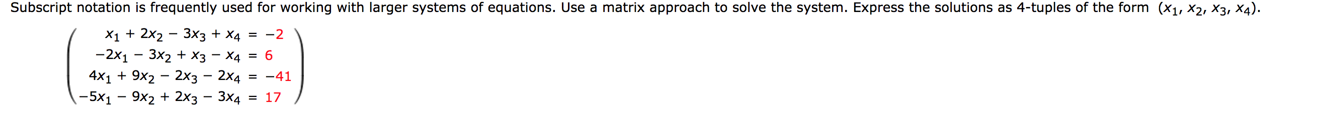 Solved Subscript notation is frequently used for working | Chegg.com