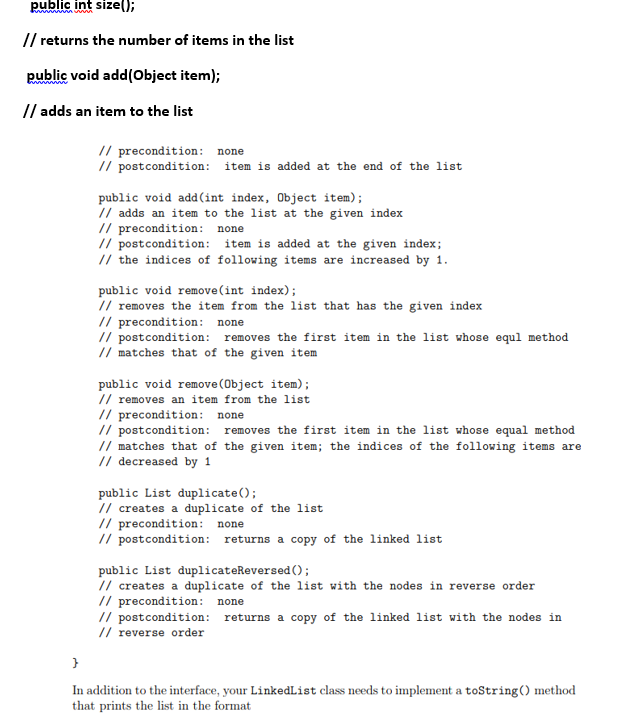 Solved Linked Lists In this assignment you will write a | Chegg.com