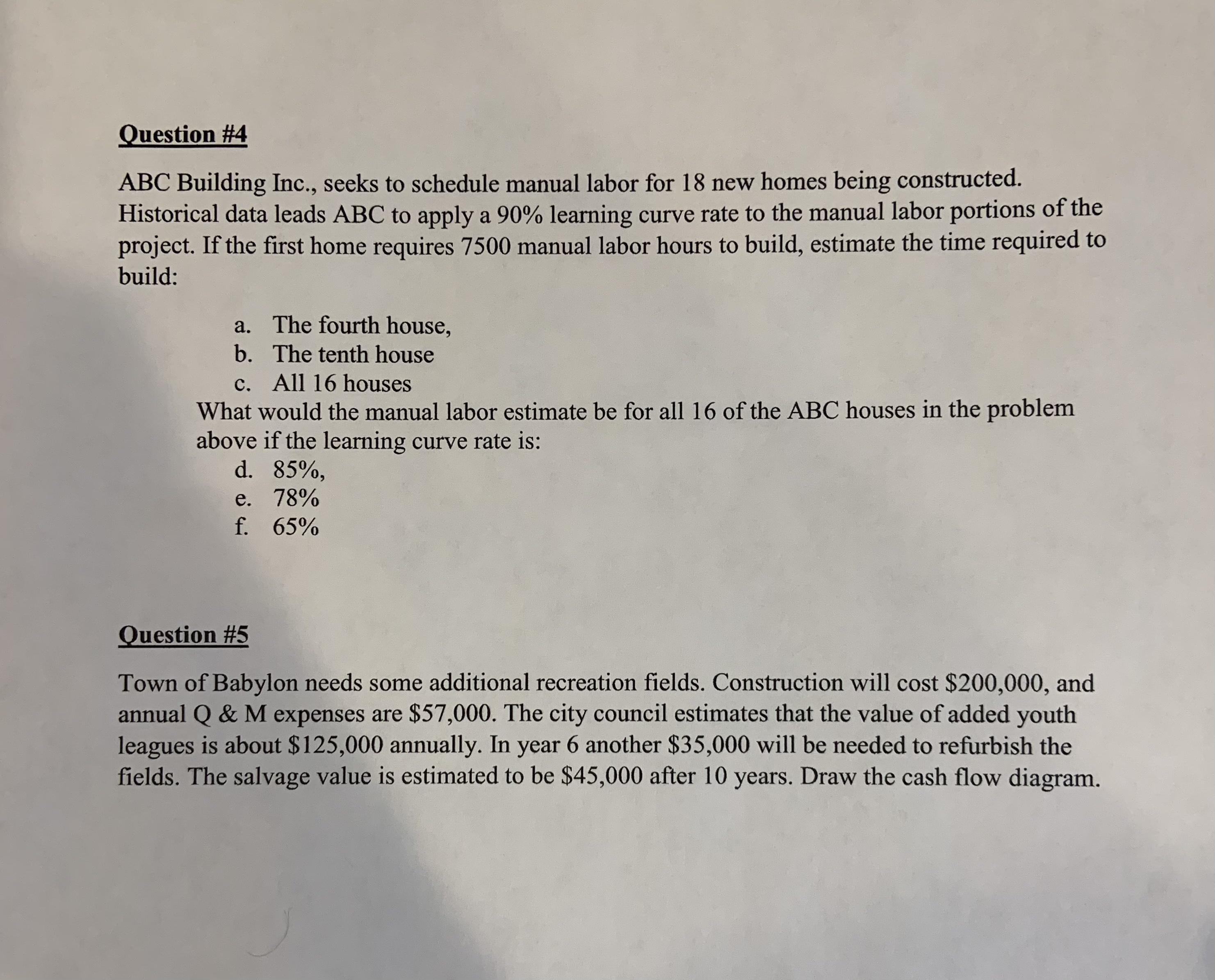 Please answer questions 4&5. | Chegg.com