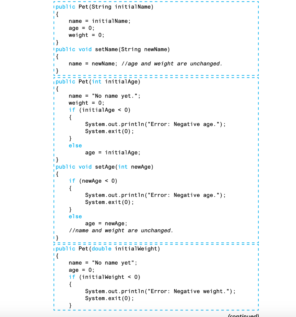 Solved create a new class called Dog that is derieved from | Chegg.com