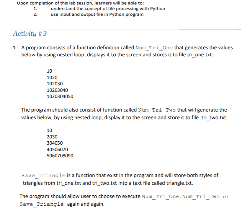 Solved Upon completion of this lab session, learners will be | Chegg.com
