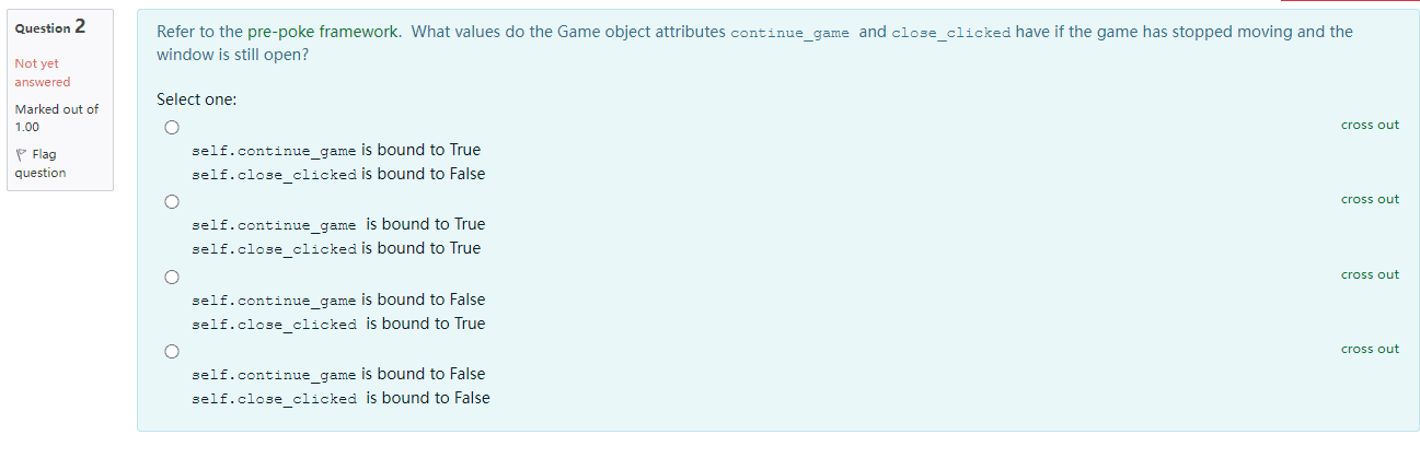 Solved # Pre-Poke Framework # Implements a general game | Chegg.com