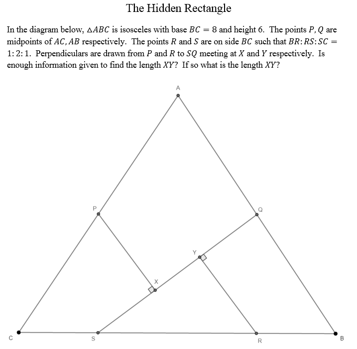 Solved Is there enough information given to find the length | Chegg.com