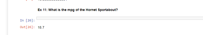 Solved In [3]: Out [3]: Ex 1: Recreate the following | Chegg.com