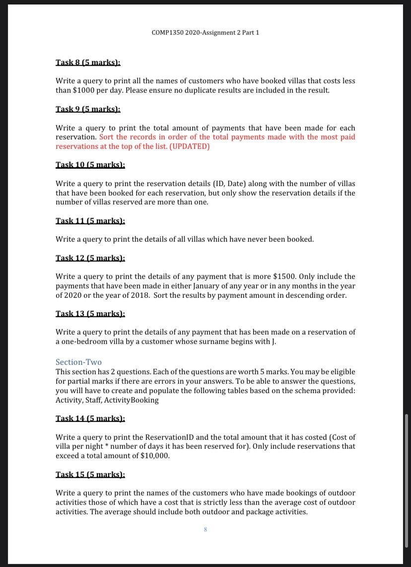 Solved **URGENT** I have done till task 16 and I am stuck on | Chegg.com