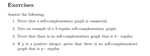 Solved Exercises Answer the following: 1. Prove that a | Chegg.com
