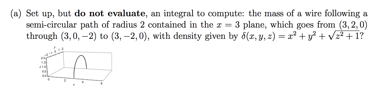 Solved (a) Set up, but do not evaluate, an integral to | Chegg.com