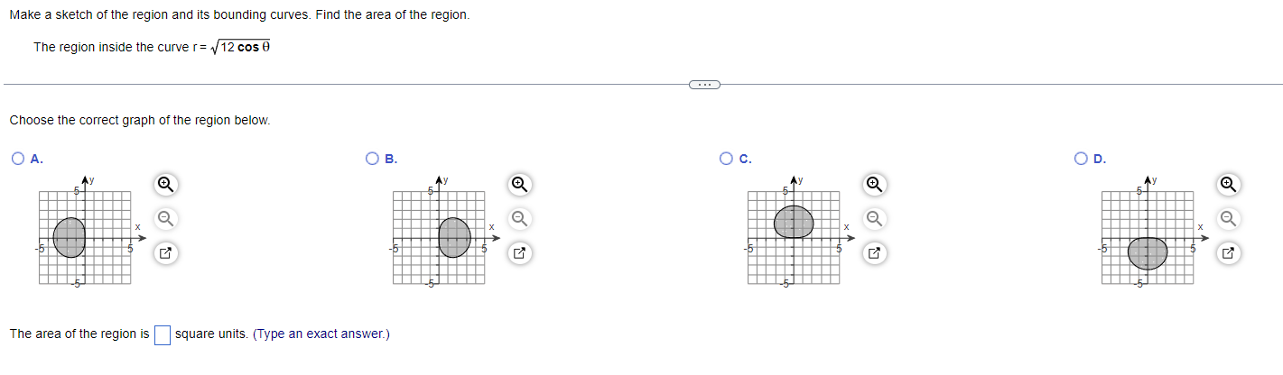 Solved Make a sketch of the region and its bounding curves. | Chegg.com