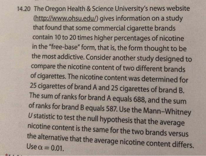 Solved Nonparametric statistics | Chegg.com