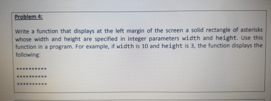 Write a full program that consists of the | Chegg.com