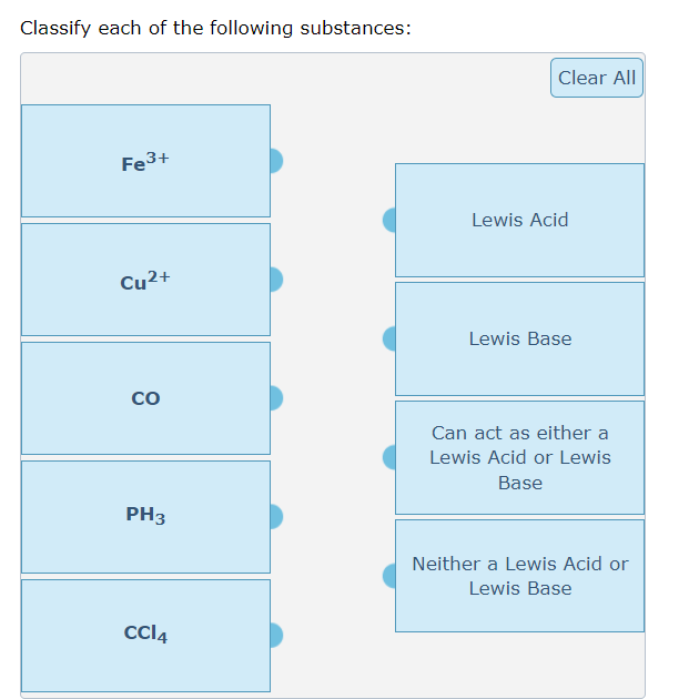 Solved Classifv each of the followina substances: Classify | Chegg.com