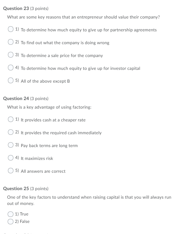 Solved Question 21 (3 points) Stock, equity contribution and | Chegg.com