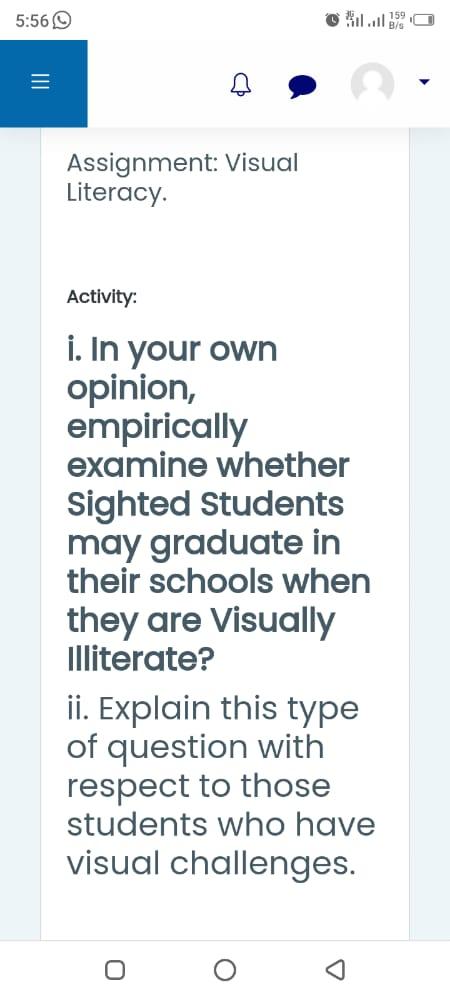 Solved 5:56 1.13 Assignment: Visual Literacy Activity: i. In | Chegg.com