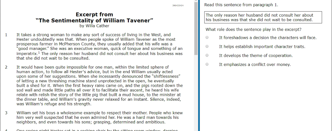 Solved 390433424 Read this sentence from paragraph 1. | Chegg.com