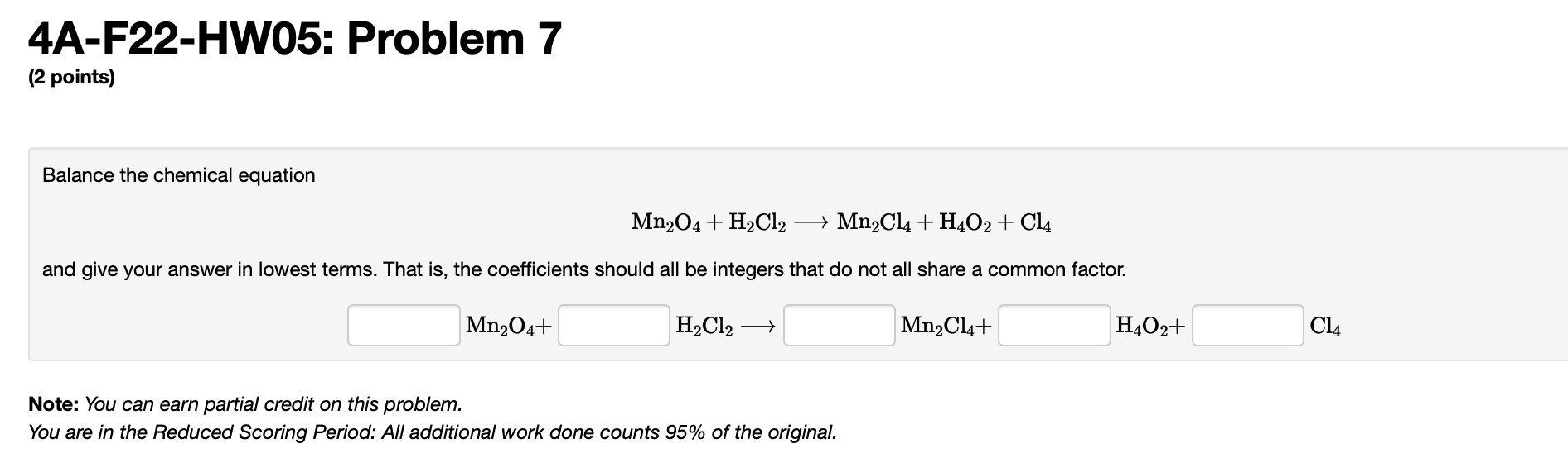 Solved Balance the chemical equation | Chegg.com