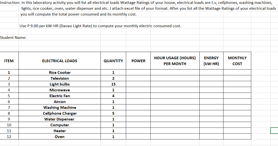 Instruction: In this laboratory activity you will | Chegg.com