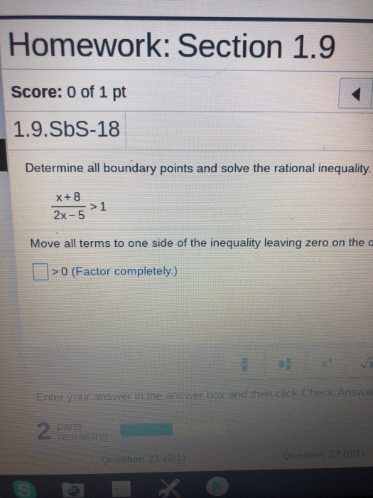 Solved Move all terms to one side and write the numerator | Chegg.com